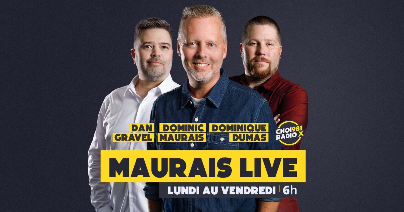 Dominic Maurais, Dan Gravel, Dominique Dumas – Radio X