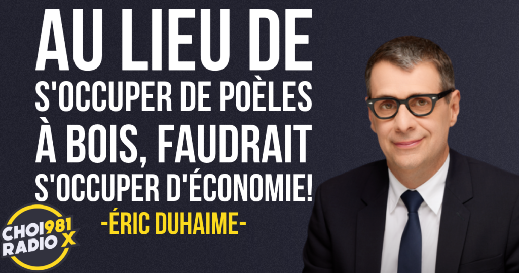 Éric Duhaime – Radio X
