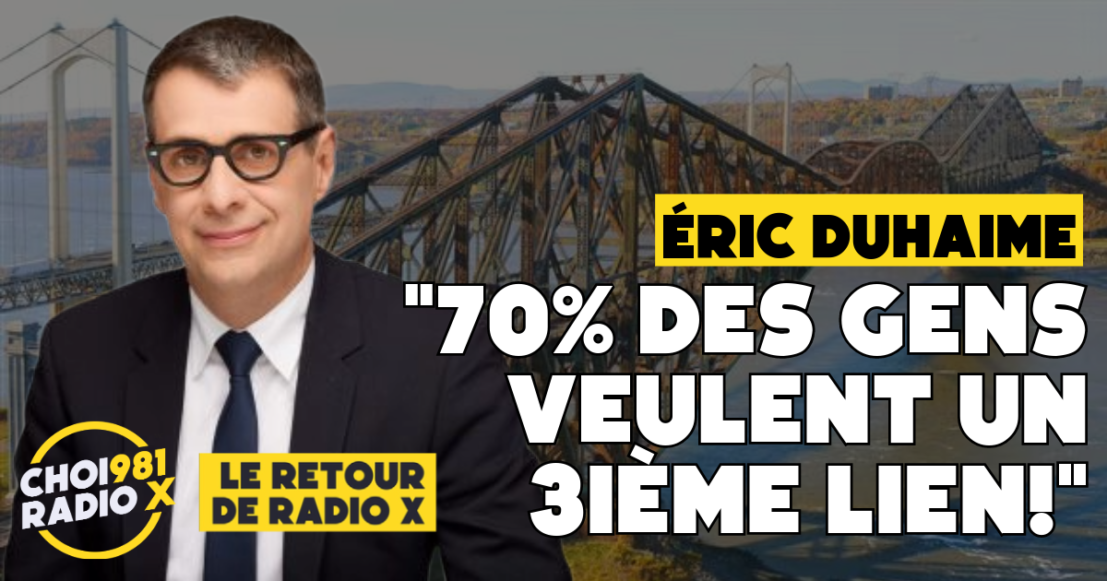 Éric Duhaime – Radio X