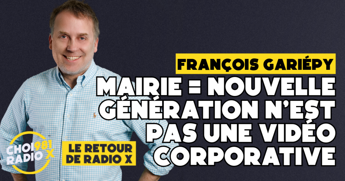 François Gariepy – Radio X