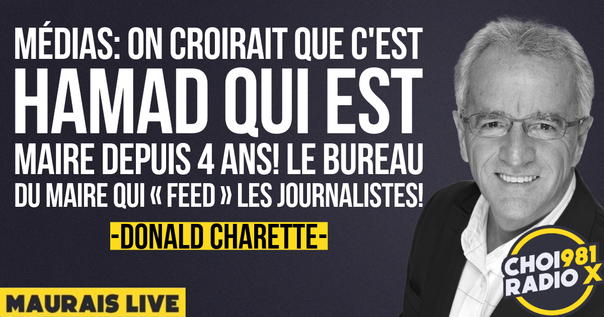 DONALD: Contrairement à ce qu’on dit, le rapport de Moody’s EST NÉGATIF ...