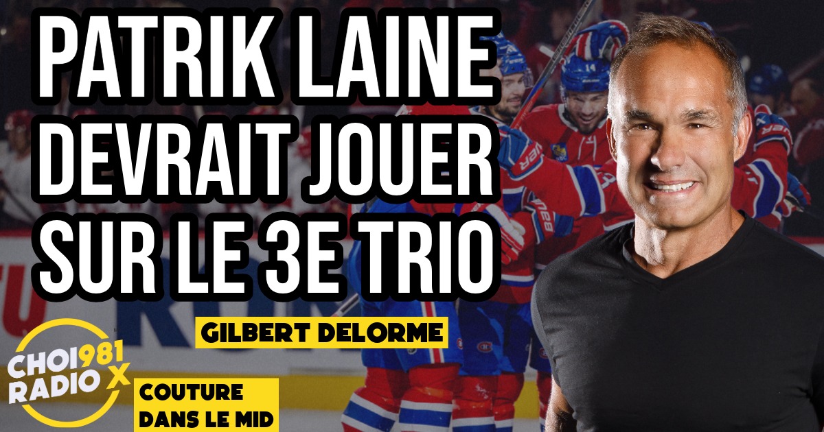 Patrik Laine devrait jouer sur le 3ᵉ trio – Radio X
