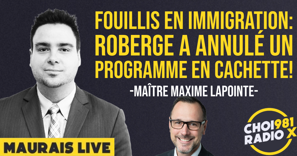 MAXIME LAPOINTE: Des préposés aux bénéficiaires EN PÉRIL! – Radio X