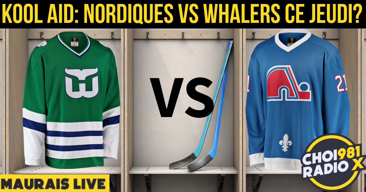 KOOL AID: Canadiens vs Nordiques DANS UN MOIS? – Radio X