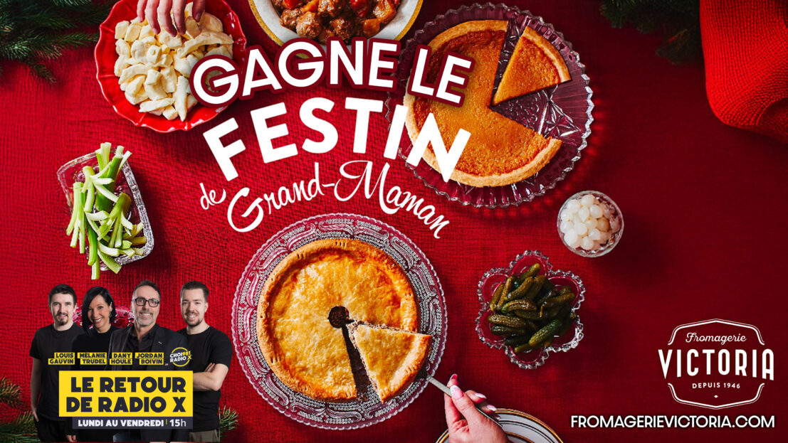 CONCOURS / Gagne le festin de Grand-Maman - Radio X