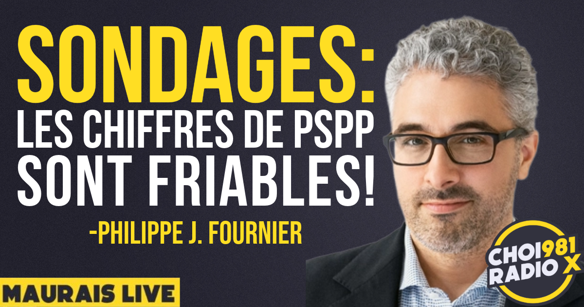 PHILIPPE J. FOURNIER: La CAQ n’a plus de base, le PLQ n’existe pas à l ...