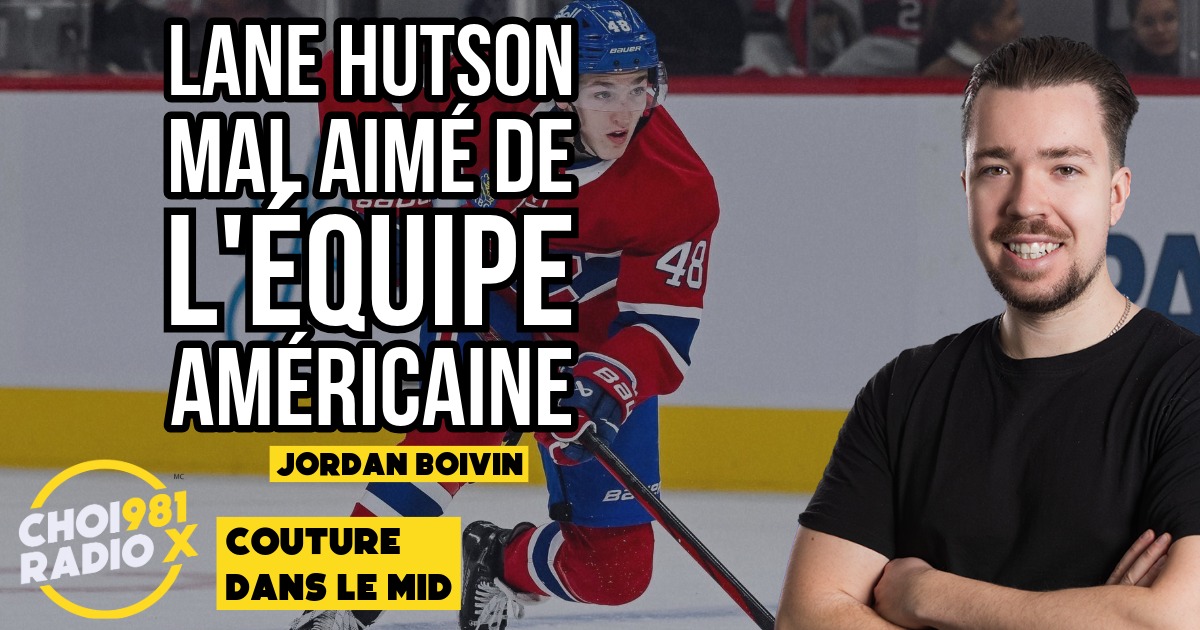 LANE HUTSON mal aimé de l’équipe américaine – Radio X