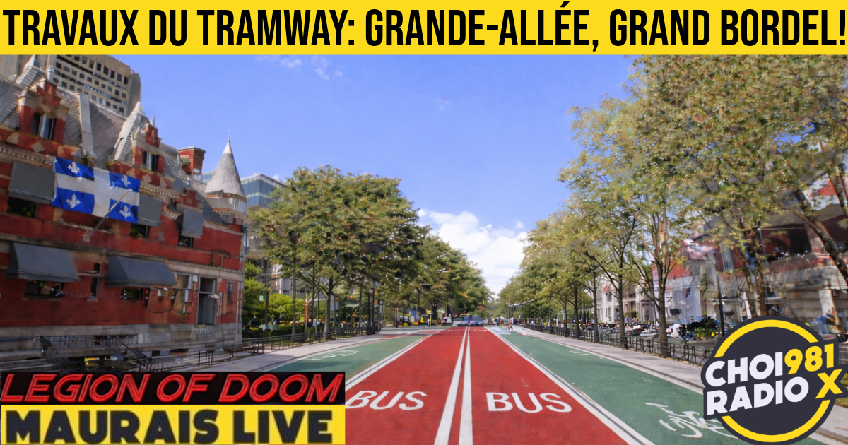 LÉGION: René-Lévesque fermée, voies réservées sur Grande-Allée ...
